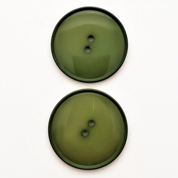 Other | Vintage Assorted Green Buttons 6 Pieces | Poshmark